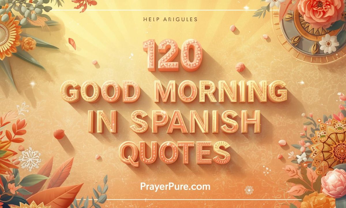 120 Good Morning in Spanish Quotes Beautiful, Heart-Touching