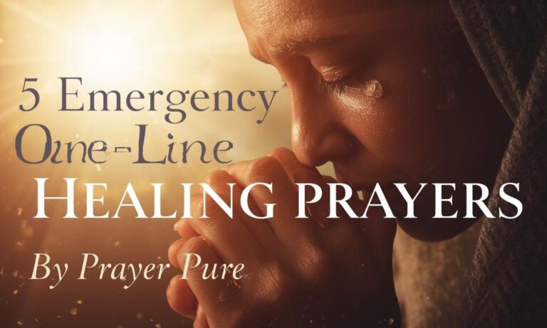 50+ Short Prayer for Healing and Recovery for Someone