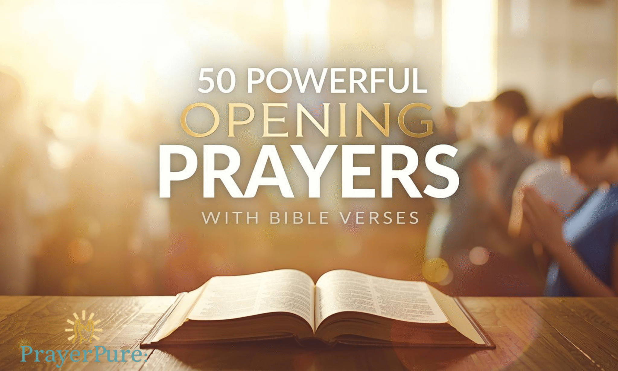 50 Powerful Opening Prayers for a Program with Bible Verses